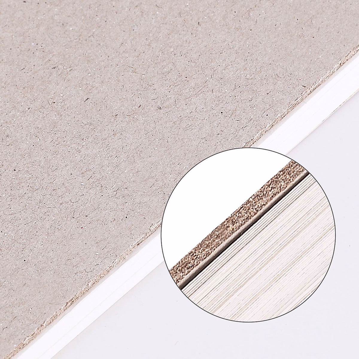 Sketch Book, 100 Pages (50 Sheets), Spiral Bound Artist Sketch Pad, Acid Free Drawing Paper for Drawing, Painting, Sketching or Doodling, Mermaid Cover for Girls