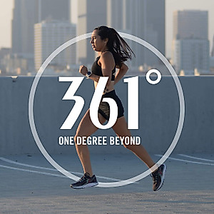 361 Women's Strata 3 Running Shoe (9 M, Black/Hazard)