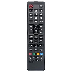 New BN59-01199F Replacement Remote Control fit for Samsung TV UN50J6200AF UN50J620DAF UN50MU6070F UN55J6200AF UN55J6201AF UN55J620DAF UN55JU6400F UN55JU640DF UN58MU6100F UN60J6200AF UN60J620DAF