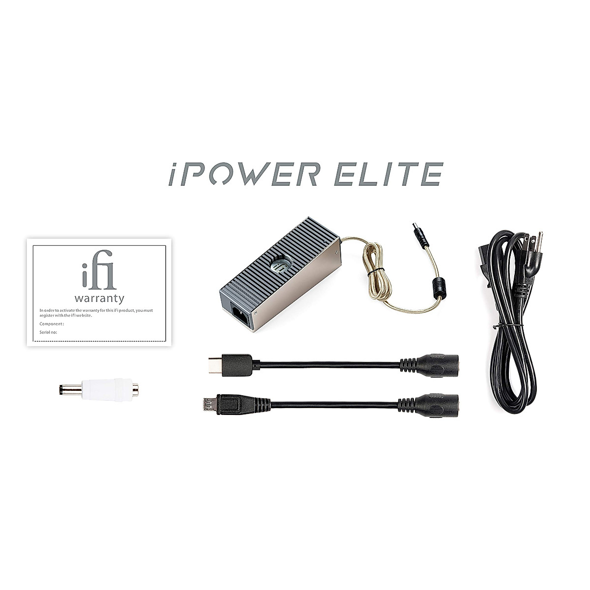 iFi iPower Elite - Low Noise Power Supply Adapter (12V)