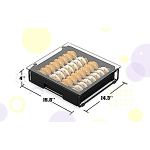 EVERIE Cocktail Capsules Storage Holder Drawer Organizer Compatible with Bartesian Cocktail Pods, Capacity of 36