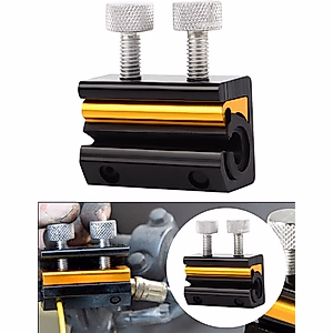 Zoucsj Dual Cable Oiler Lube Luber Lubricator Lubricant Tool Twin Clamp Compatible with Motorcycle Scooter Bike ATV Dirtbike, Lawn-Mower Lawn-Tractor Four-Wheeler