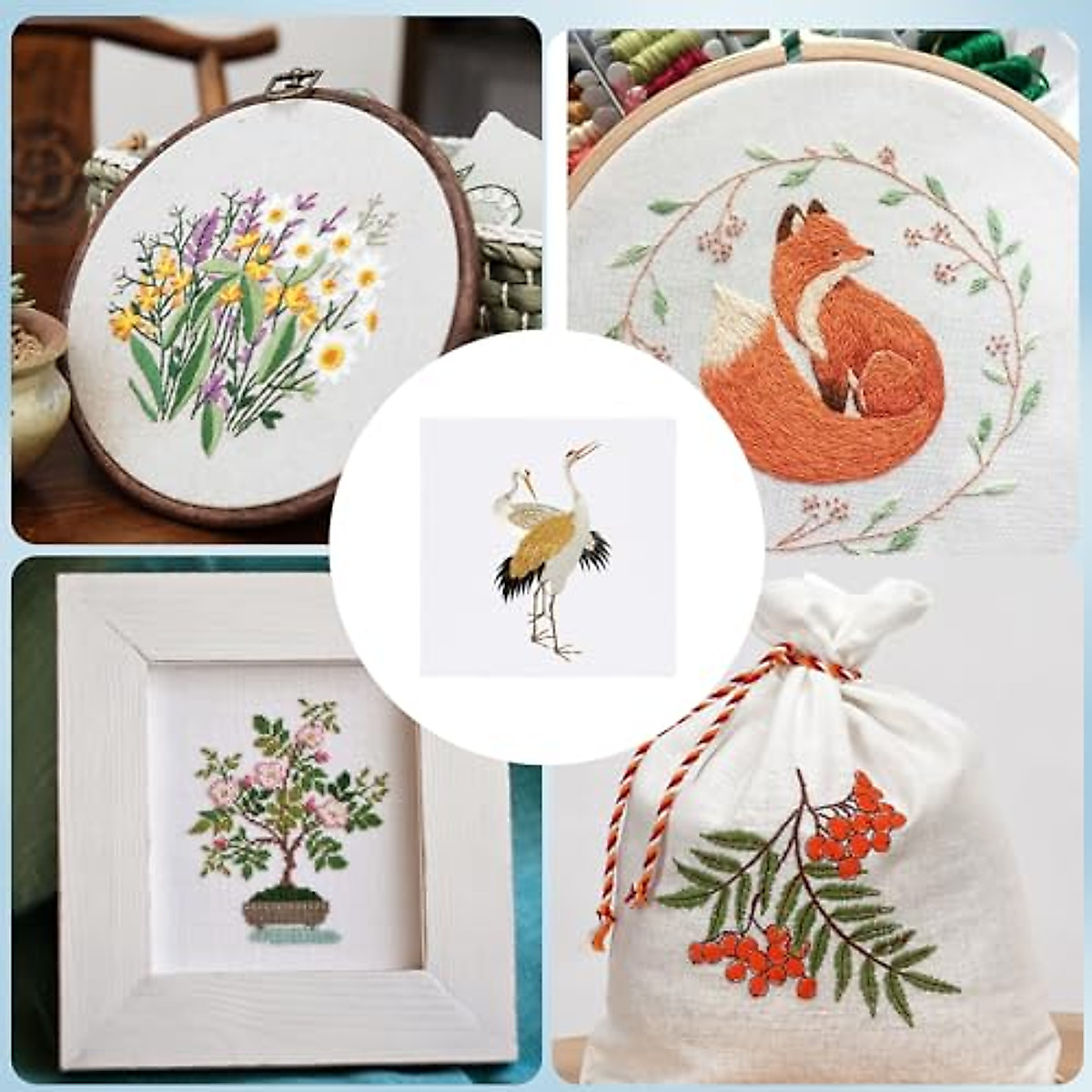 10Pcs Embroidery Fabric Squares 9.84 x 9.84Inch Cream Cotton Fabric Pre-Cut Natural Embroidery Cloth Embroidery Cross Stitch Fabric Squares Classic Aida Cloth Embroidered Fabric for Embroidery Garment