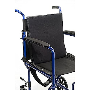 PURAP Lumbar and Back Cushion - for Office Chairs, Cars, Trucks, Wheelchairs - with Pressure Relief Fluid 3D Flotation Technology – 18 x 16 x 1.5 inches