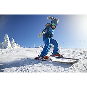 Slivery Color Toddler Mittens Kids Winter Warm Gloves Lined Fleece Gloves Waterproof Snow Baby Mitten for Boys Grey Dinosaur 2-4T