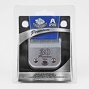 Furzone Detachable Blade - Size 30 Blade 1/50", Made of Extra Durable Japanese Steel, Compatible with Most Andis, Oster, Wahl A5 Clippers