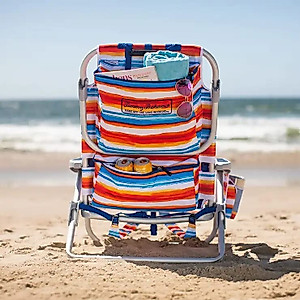 Tommy Bahama Backpack Beach Chair 2 Pack Aluminum (Tropical Sunset)