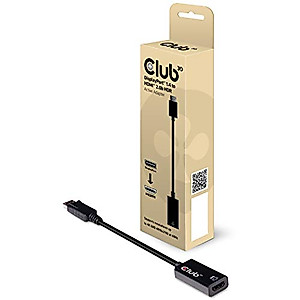 Club 3D CAC-1080 DisplayPort 1.4 to HDMI 2.0b HDR Active Adapter M/F
