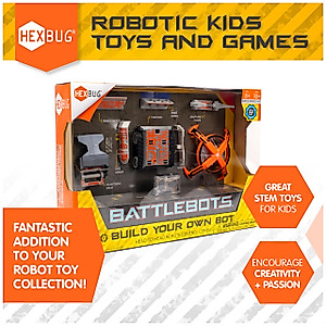 HEXBUG BattleBots Build Your Own Bot Tank Drive, Toys for Kids, Fun Battle Bot Hex Bugs