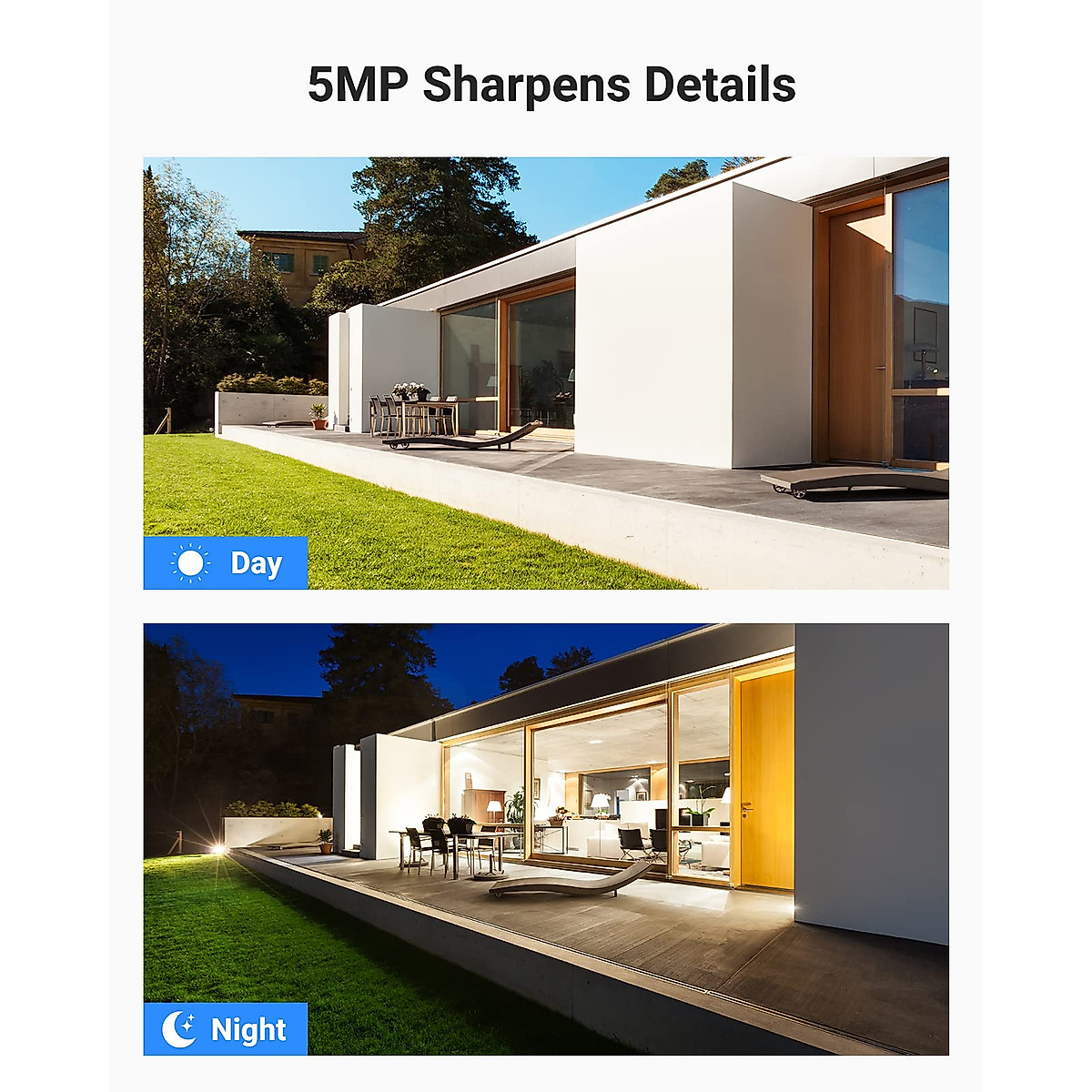 ANNKE H500 5MP PoE Security Camera System w/ 6MP 8 Channel NVR, 8 X 5MP Turret IP Cams, Support RTSP, 24-7 Hour Audio Recording, 100 FT EXIR 2.0 Night Vision, IP67 Weatherproof, Built-in 2TB HDD