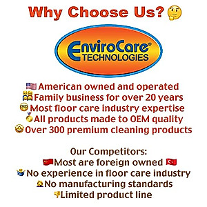 EnviroCare Sweeper Cloth Replacements Designed to fit Swiffer Sweepers and Sweeper Vacs (48 Pack)