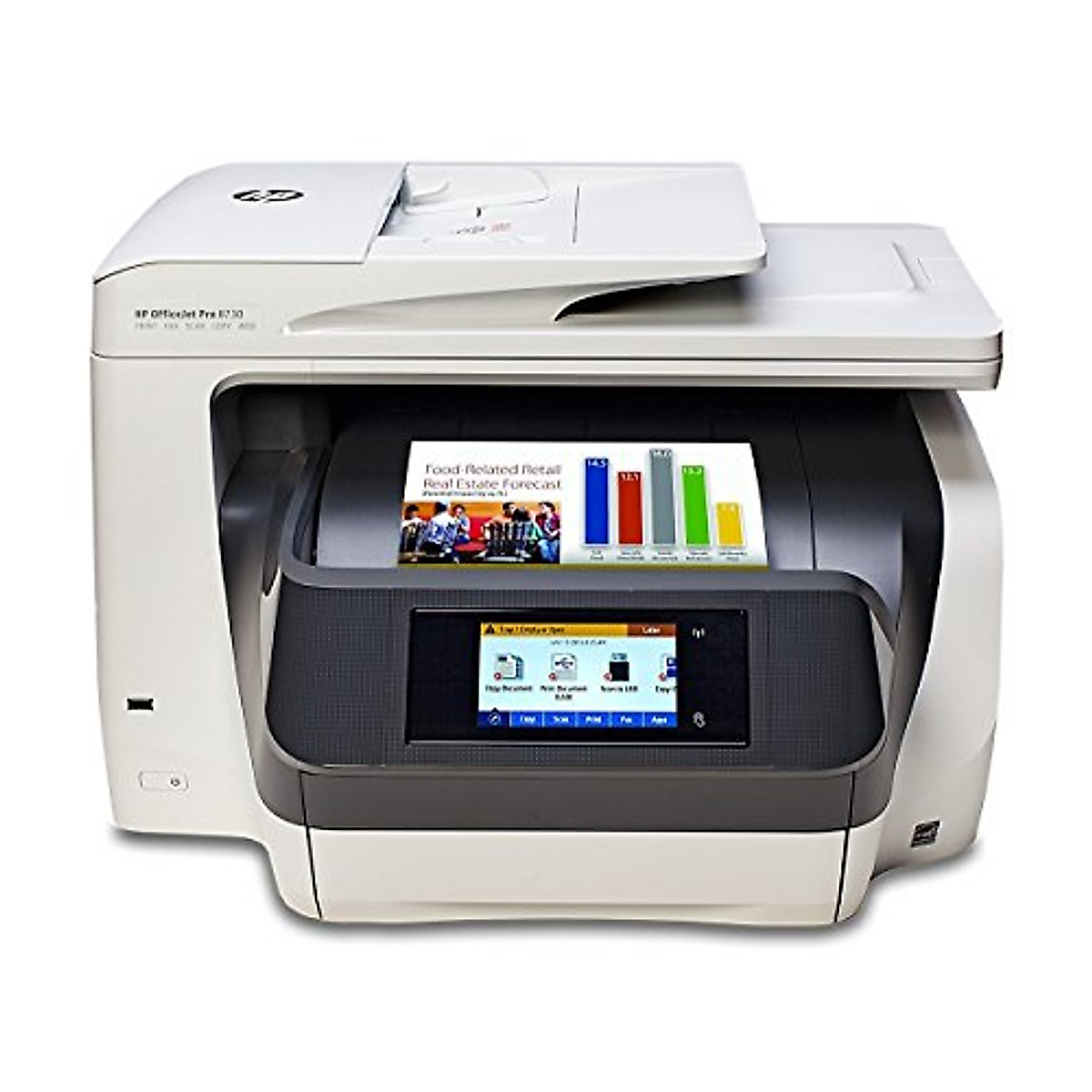 HP Officejet Pro 8730 D9L20A Wireless All-In-One Color Printer with Duplex Printing
