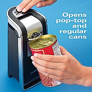 Hamilton Beach Smooth Edge Electric Automatic Kitchen Can Opener (76607) and OXO Good Grips Soft-Handled Manual Can Opener