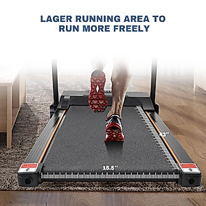 Merax Folding Electric Treadmill with Incline 2.5HP Energy Saving 12 Preset Programs Running Walking Jogging Machine for Home Office Indoor Cardio Exercise