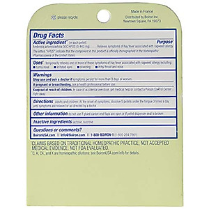 Boiron Ambrosia Ragweed Allergy Relief 30C Bonus Pack, 80 Count (Pack of 1)