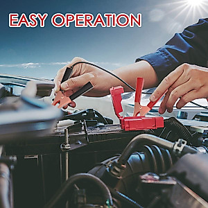 [2-Pack] LEICESTERCN 12V Battery Trickle Charger Maintainer Portable Smart Float Charger for Car Motorcycle Lawn Mower SLA AGM Gel Cell Wet Lead Acid Batteries