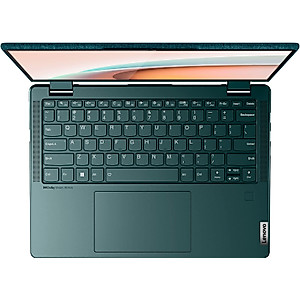 Lenovo Yoga 6 13 2-in-1 Laptop 13.3" WUXGA IPS Touchscreen (100% sRGB) AMD Hexa-Core Ryzen 5 5500U (Beats i7-10510U) 8GB RAM 256GB SSD Backlit Fingerprint HDMI USB-C Win11 Dark Teal + HDMI Cable