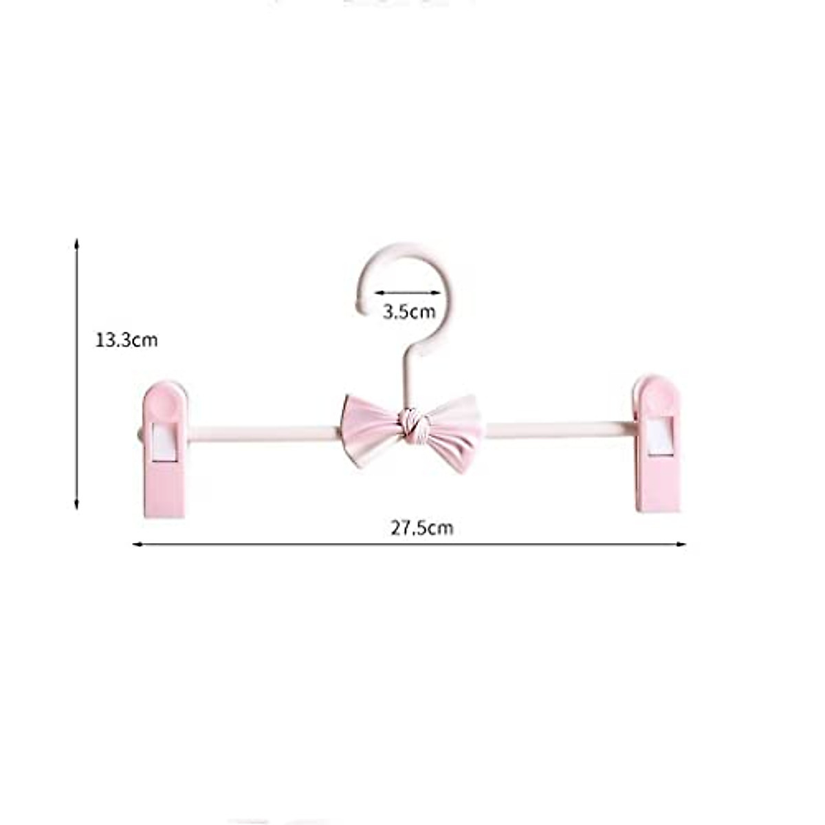 IULJH Plastic Non-Slip Clothes Hanger Trouser Clip Adjustable Telescopic Trouser Rack ( Color : Black-JoJo's Bizarre Adventure1 , Size : 27.5cm )