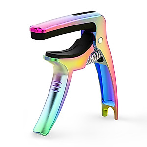 TANMUS 3in1 Guitar Capo for Acoustic and Electric Guitars(with Pick Holder and 4Picks),Guitar Accessories (MC-021)