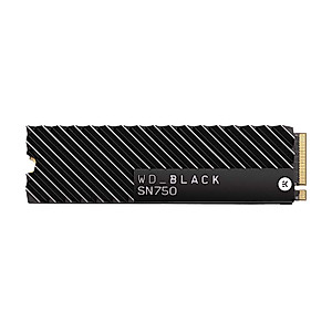 SanDisk WD Black SN750 2TB USB 3.0 External Hard Drive, 1000GB Capacity, 2000GB Storage, Black