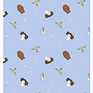 Rebel Dreams Blue Fabric by The Yard or Half Yards 100% Cotton (Full Yard(36 43))