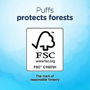 Puffs Plus Lotion Facial Tissue, 1 Family Box, 124 Tissues Per Box