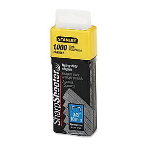 Stanley Bostitch SharpShooter Heavy-Duty 3/8" Staples