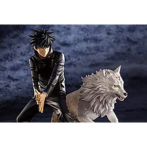 Kotobukiya Jujutsu Kaisen: Megumi Fushiguro ArtFX J Statue, Multicolor, 7 inches