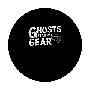Paranormal Investigator Ghosts Fear My Gear Ghost Hunting PopSockets Swappable PopGrip