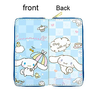 Anime Wallet Cute Purse Leather Cartoon Wallet for Girls Women (yugui geziqb)¡­