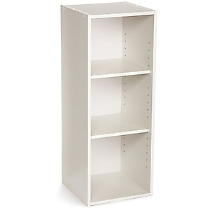 ClosetMaid 8987 Stackable 3-Shelf Organizer, White