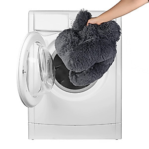 Hoyooyoo Plush Pet Sofa Bed Dog Mat Sofa Warm Pet Kennel,Couch Cover for Dogs,Washable Dog Bed Thick Blanket Cushion with Removable Cover and Non Skid Bottom (Small)