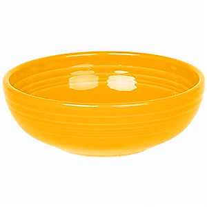 Homer Laughlin Fiesta Medium 38 oz Bistro Bowl, Daffodil