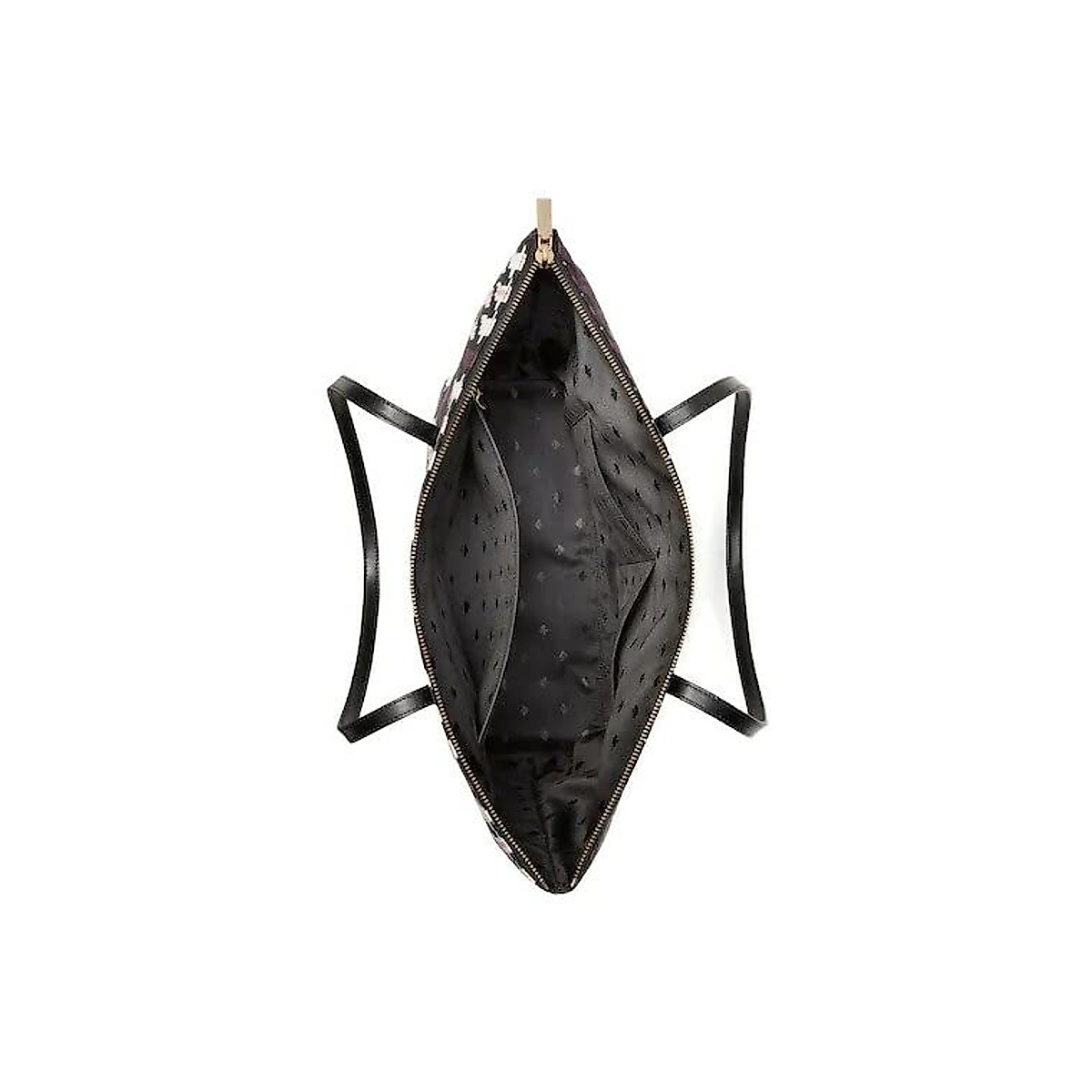 Kate Spade New York Kitt Large Nylon Tote Shoulder Handbag (Hounds Tooth multi)