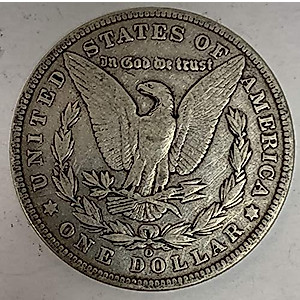 1901 O Morgan Silver Dollar Average Circulated $1 VF-XF