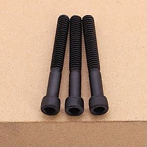5/16-18 x 3-1/2" (8 PCS) Socket Head Cap Screws, Black Oxide Finish, 12.9 Grade Alloy Steel, Coarse Thread UNC, ASME/ANSI B18.3-1