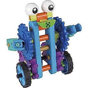 Thames & Kosmos Kids First Robot Engineer STEM Experiment Kit for Young Learners | Build 10 Non-Motorized Robots | Play & Learn with Storybook Manual | Parents’ Choice Gold Award Winner