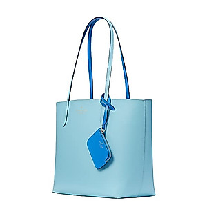 Kate Spade Ava Leather Reversible Tote (Fountain Blue)
