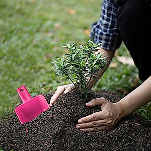 Vikan Remco 63001 Color-Coded Plastic Hand Scoop - BPA-Free Food-Safe Kitchen Utensils, Restaurant and Food Service Supplies, 16 oz, Pink