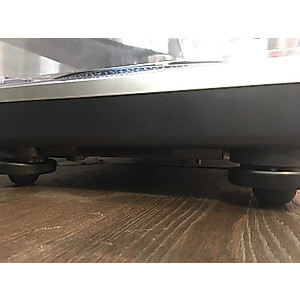 Soundrise Domes Isolation Pads - Sound Dampening & Anti-Vibration Silicone Feet - Audio Isolation Feet for Subwoofers, Speakers & Turntables - Peel & Stick, Durable Class-A Silicone, Non-Slip (4-Pack)