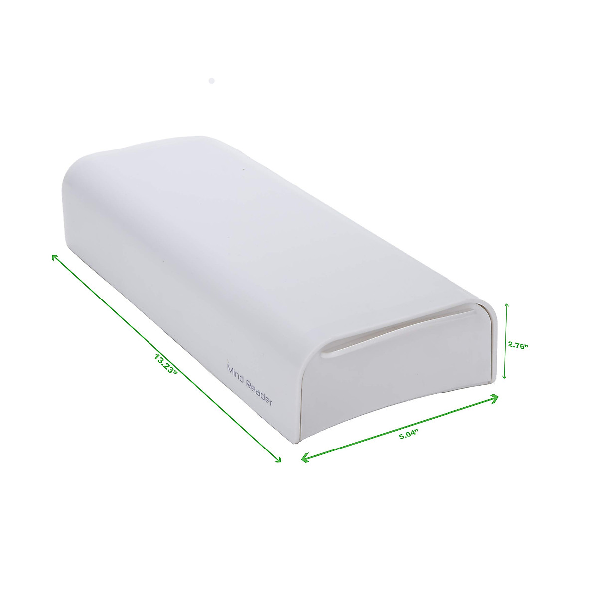 Mind Reader Single Serve Coffee Pod Organizer, 12-14 Coffee Pod Capacity, 5"L x 12.75"W x 2.25"H, Black