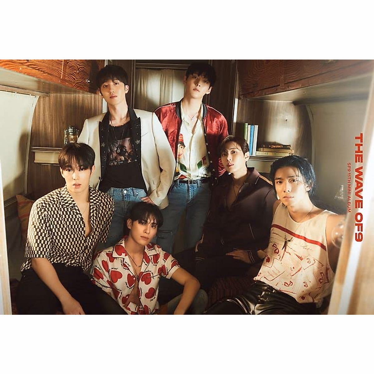 DREAMUS SF9 The Wave OF9 11th Mini Album Jewel Case ZUHO Version CD+20p Booklet+1p Special PhotoCard+1p Selfie PhotoCard+Tracking Sealed