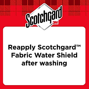 Scotchgard Fabric Water Shield, 60 Ounces (Six, 10 Ounce Cans), Repels Water, Ideal for Couches, Pillows, Furniture, Shoes and More, Long Lasting Protection