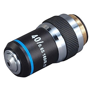 OMAX 40X (Spring) Achromatic Objective Lens for Compound Microscopes