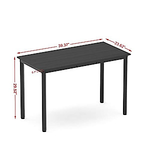 Weehom Computer Desk 39" Small Desk for Home Office Study Writing Laptop Dining Table for Small Spaces