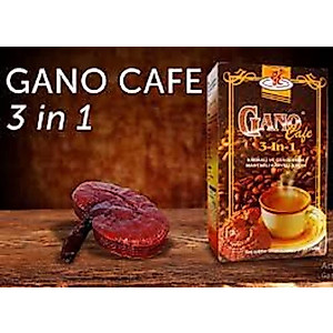 Ganocafe 3in1 dark roast Whole Bean Coffee (3 Boxes 60 Sac)