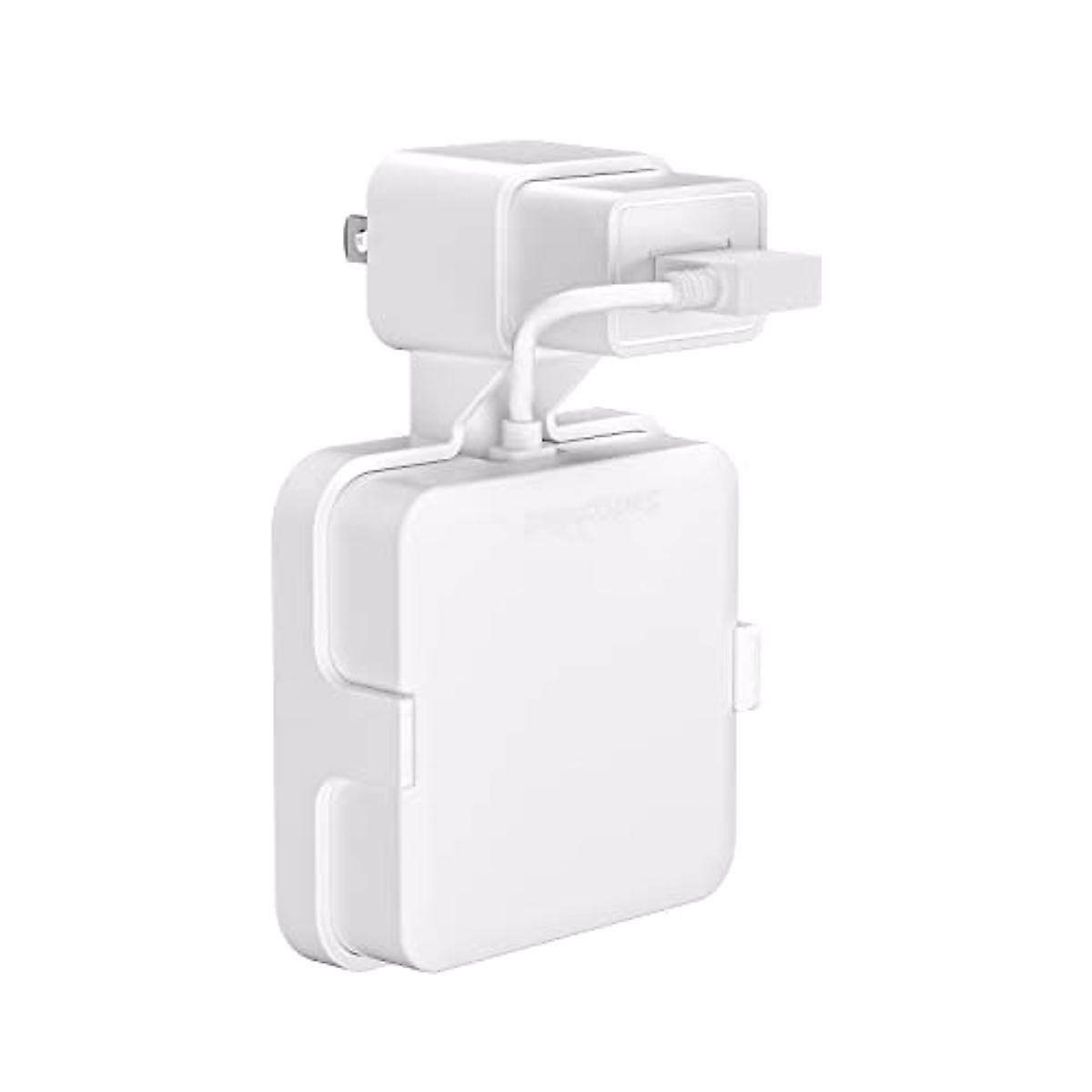 Charging Bracket Holder for SwitchBot Hub-Mini-Smart-Remote - Come with Charging Cable and US Plug Charger, Holder for Wall Socket,Space Saving Indoor