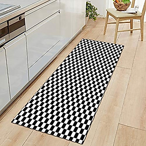 Kitchen Carpet Bedroom Entrance Doormat Bathroom Anti-Slip Mat Home Long Strip Hallway Floor Mat Decoration A21 60x180cm