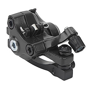 HERCHR MTB Disc Brake Set, 1 Set Disc Brake Kit, MTB Front & Rear Disc Brake Caliper Bicycle Bicycle Cable Puller Accessories for Mountain Bike, Road Bike, BMX(Black)