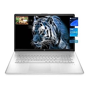 HP 2023 Pavilion Business Laptop, Intel Core i5-1155G7, 17.3" FHD IPS Display, Windows 11 Pro, 32GB RAM, 1TB SSD, Intel Iris Xe Graphics, Backlit Keyboard, WiFi, Type-C, Long Battery Life, Durlyfish